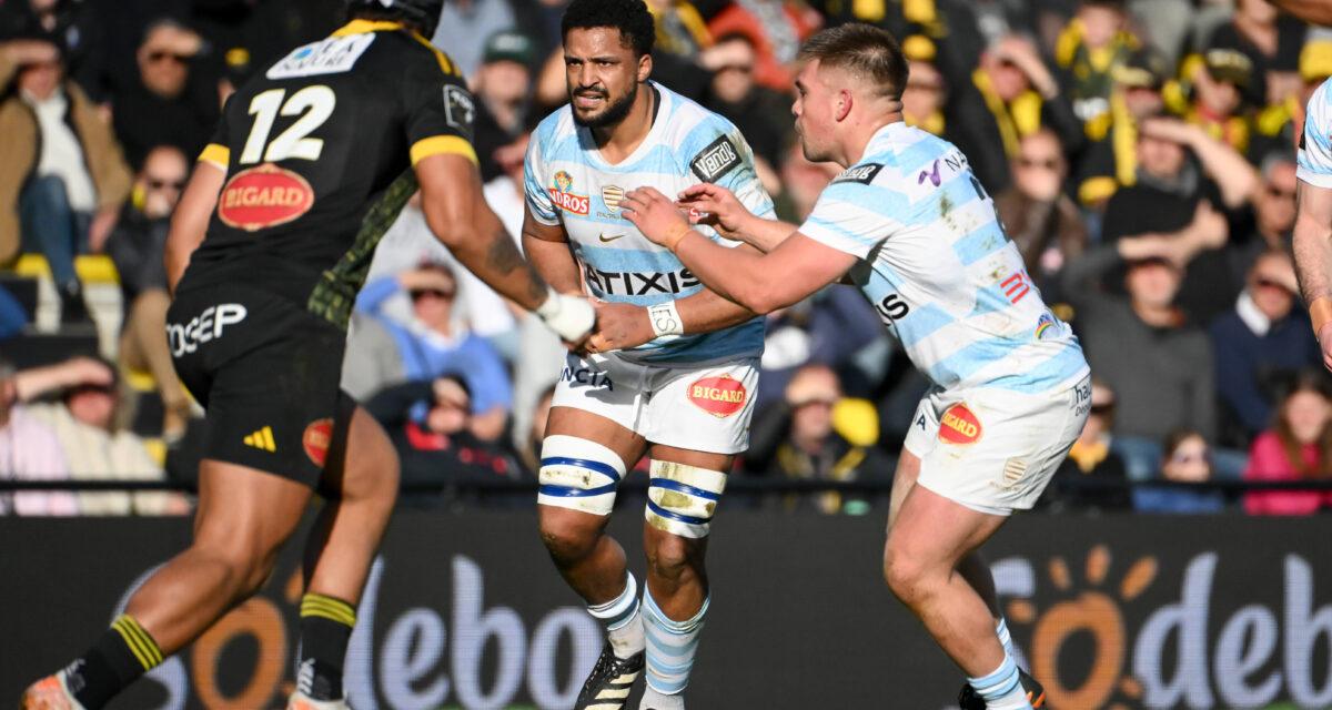 Racing 92 : Palu évoque son soulagement après l’exploit à La Rochelle