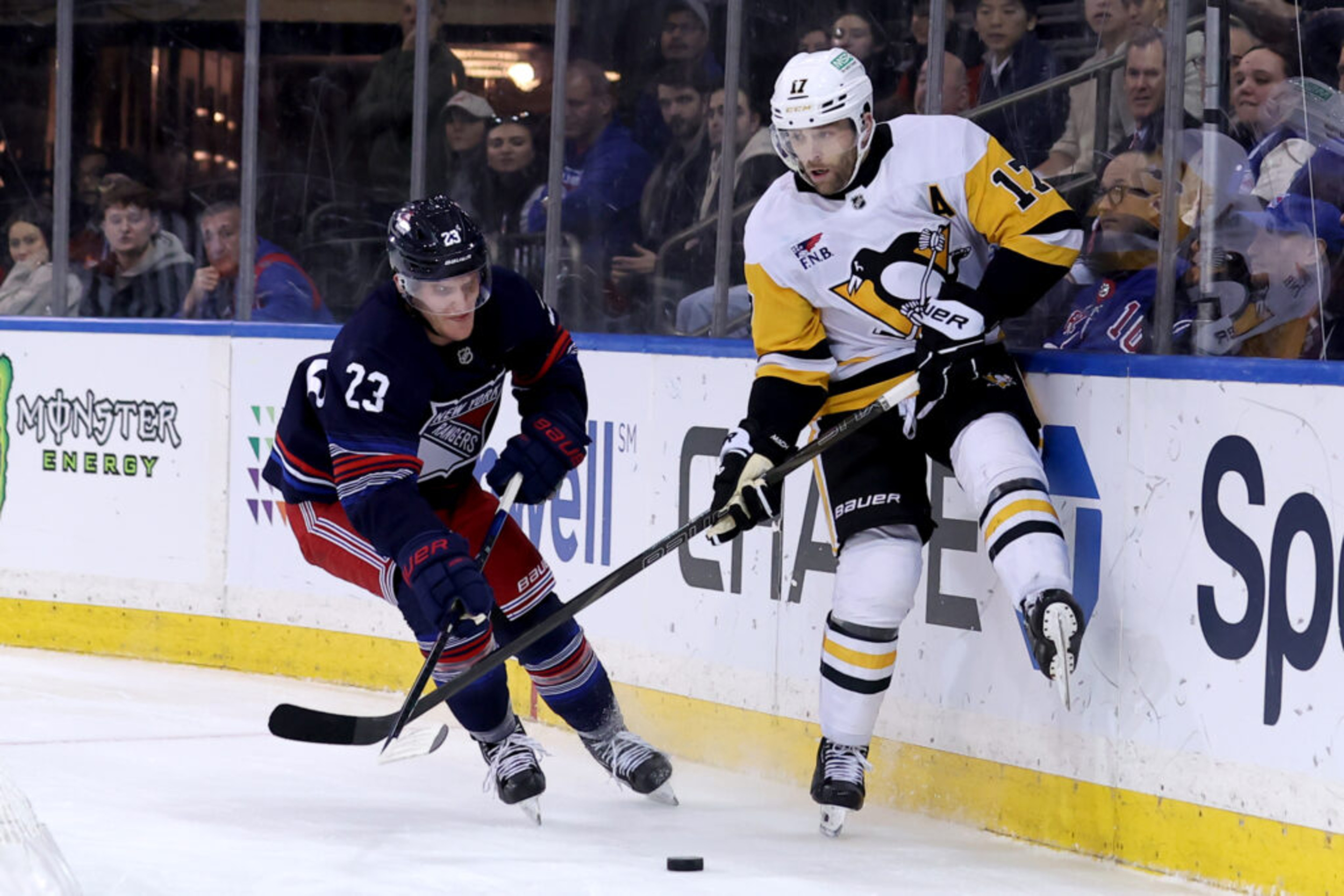 NHL Predictions: February 23 Pittsburgh Penguins vs New York Rangers