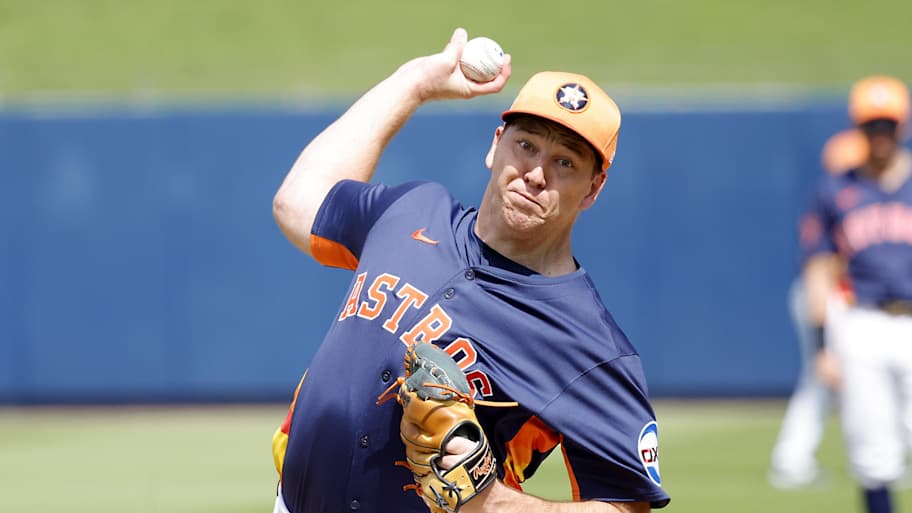 Intriguing Houston Astros Pitching Prospect Shines in Spring Training Debut