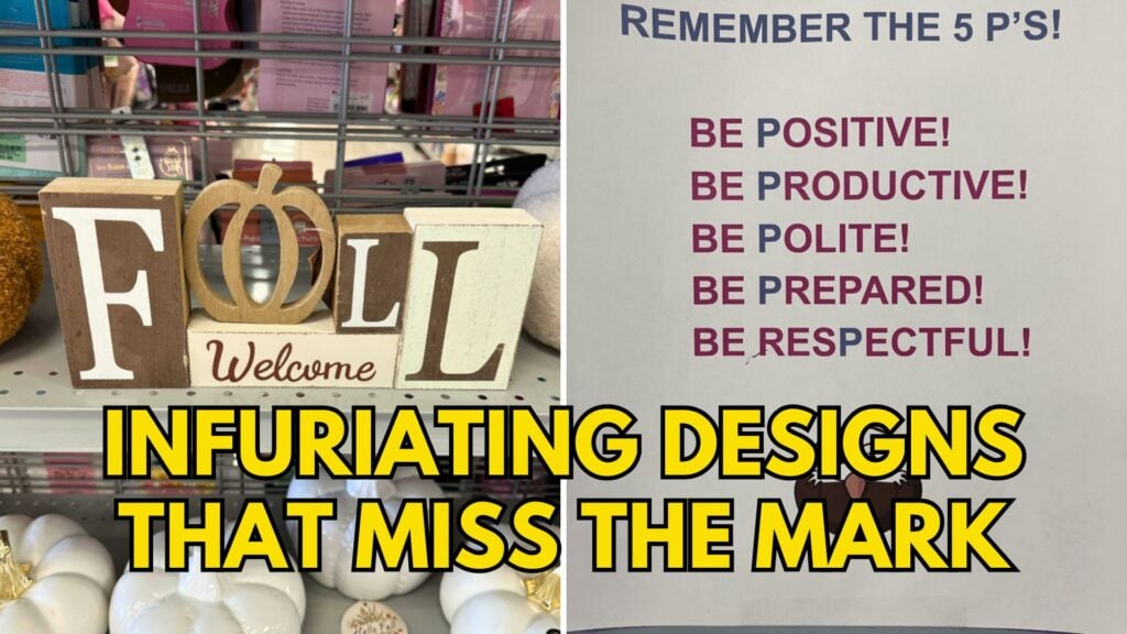 30 Examples of Bad Design That Completely Miss the Mark