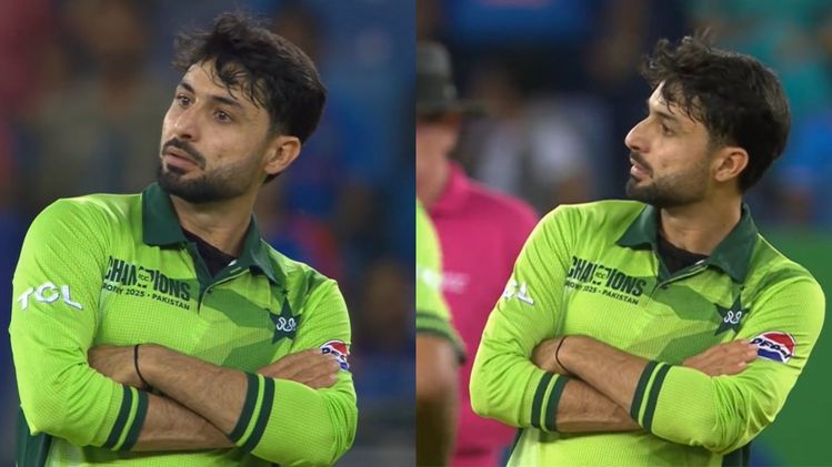 Abrar Ahmed gestures Shubman Gill to get out of ground in arrogant send-off after bamboozling ...