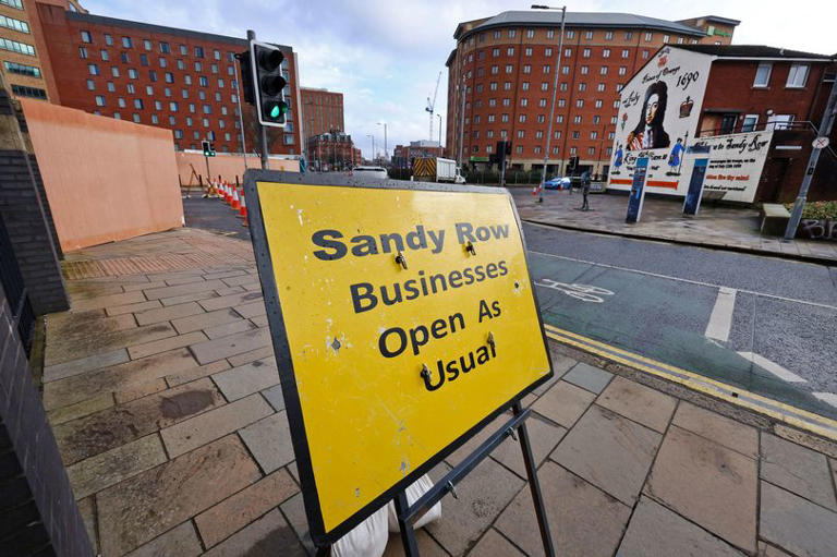 'It's too little too late' - Businesses on Belfast's Sandy Row fear for ...
