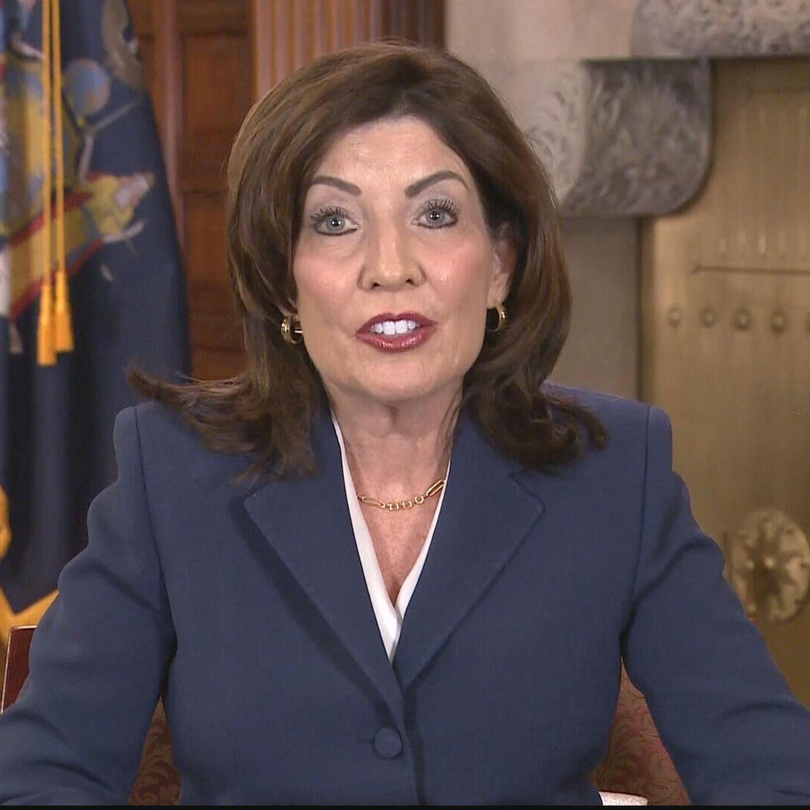Hochul says Democratic governors won't "sit idly by" as Trump threatens ...
