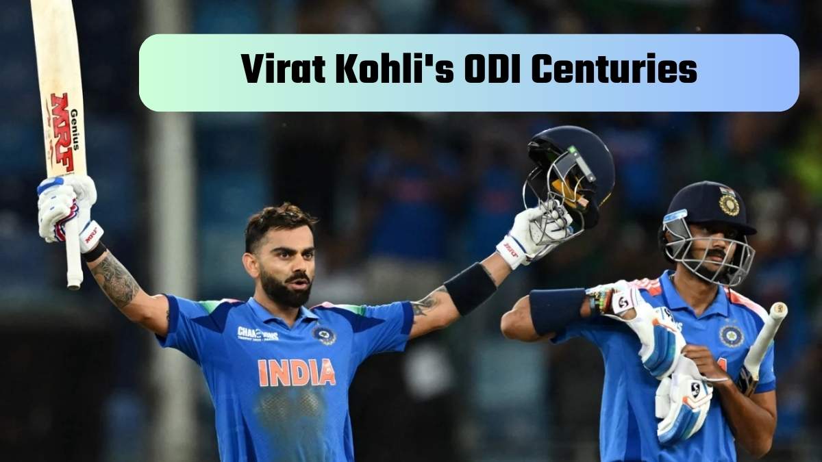 Virat Kohli's ODI Centuries: Check Complete List