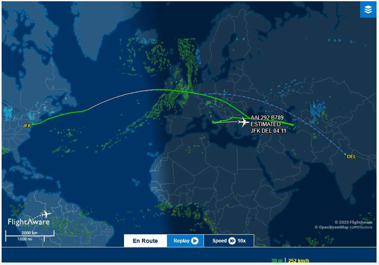 Alarm bombowy na pokładzie samolotu z USA. Maszyna przekierowana do Rzymu
