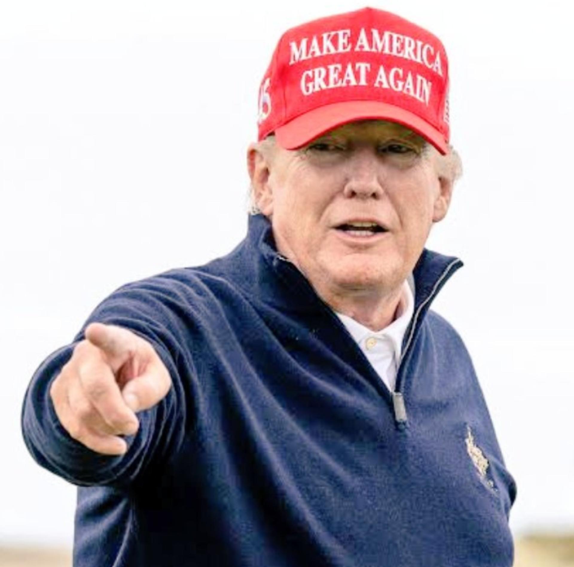 Man, 33, detained after vandalism at Donald Trump’s iconic golf course ...