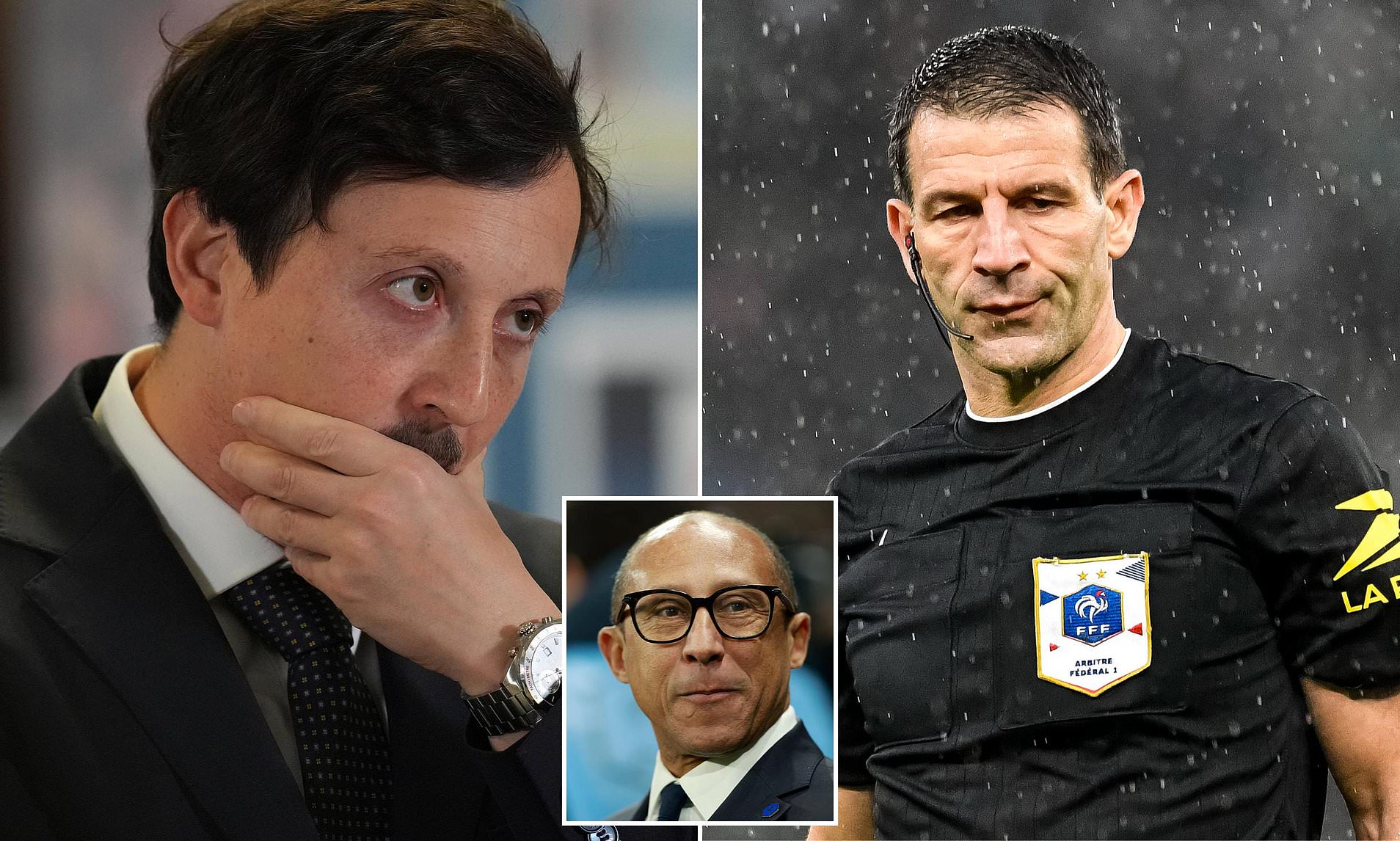 Referees set to go to WAR with Marseille after club's president ...