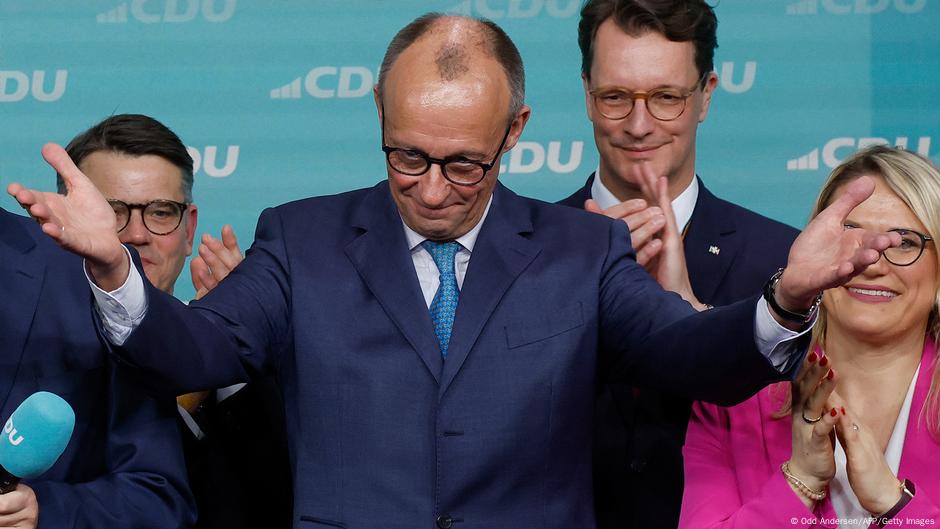 German election: Friedrich Merz urges 'independence' from US