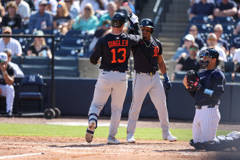 Dillon Dingler crushes home run in Detroit Tigers' 4-0 win over Yankees ...