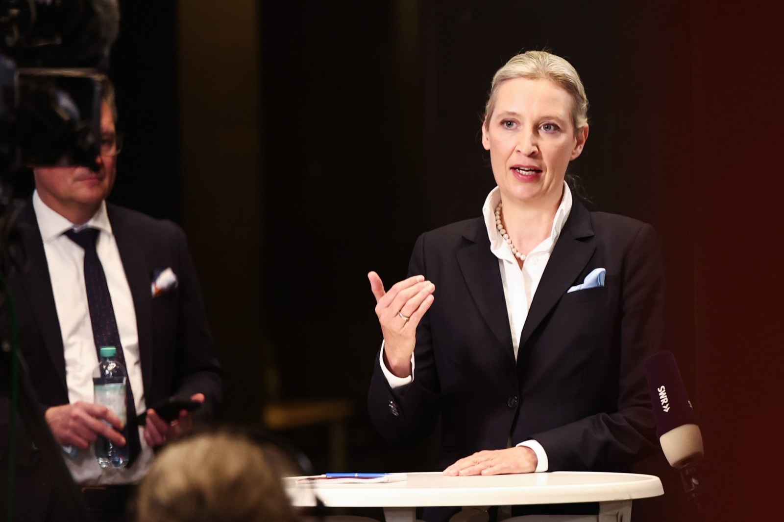 AfD leader eyes next election, while Merz stresses differences