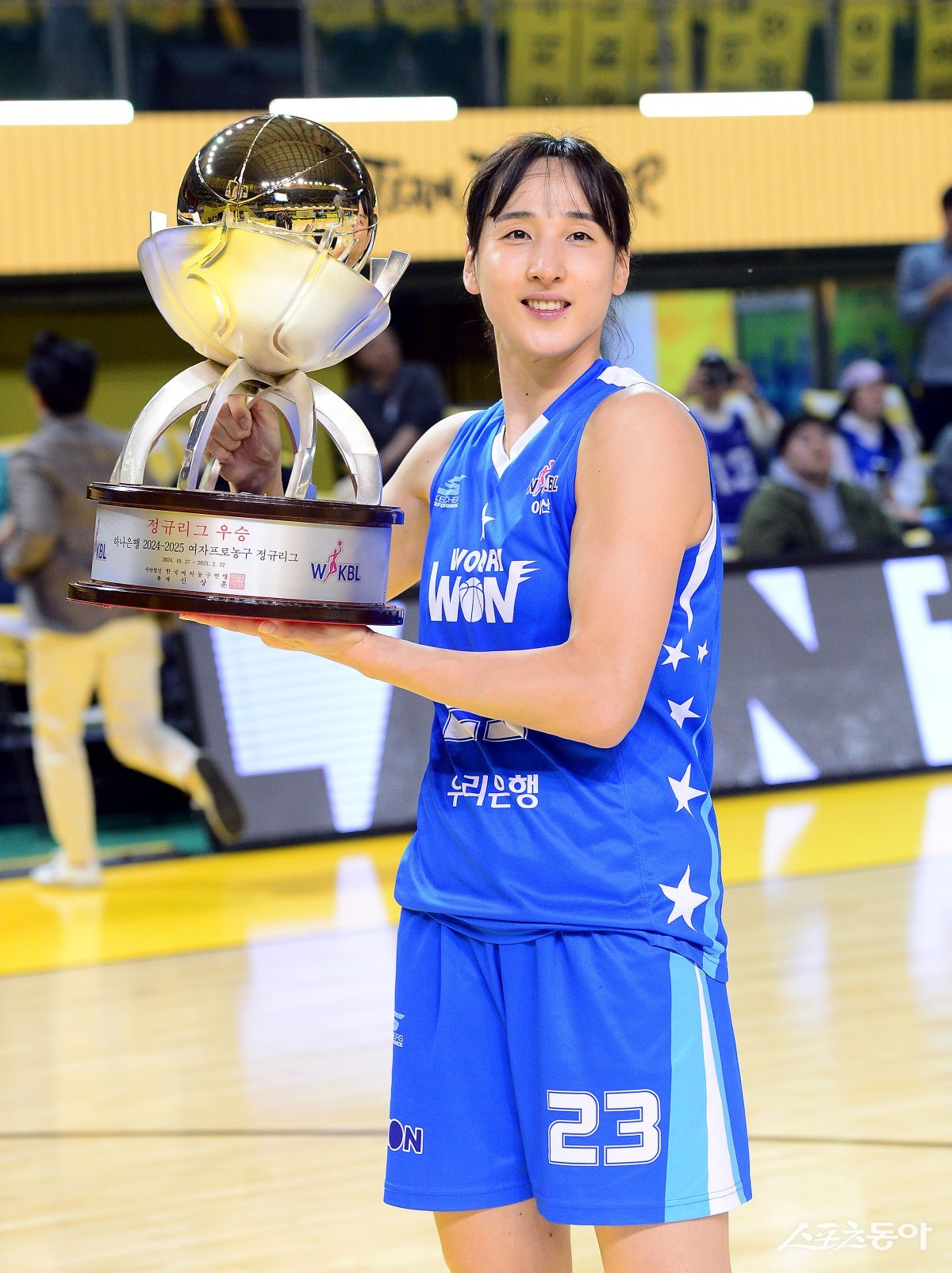 우리은행 김단비 MVP 유력-신인상은 치열한 3파전…WKBL 정규리그 시상식 24일 개최