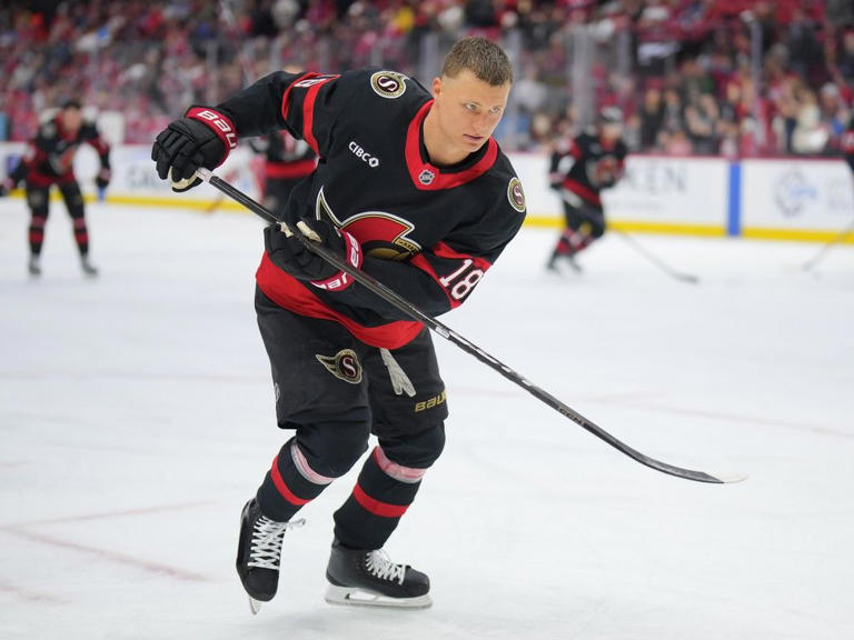 Ottawa Senators show off their talents in annual skills competition
