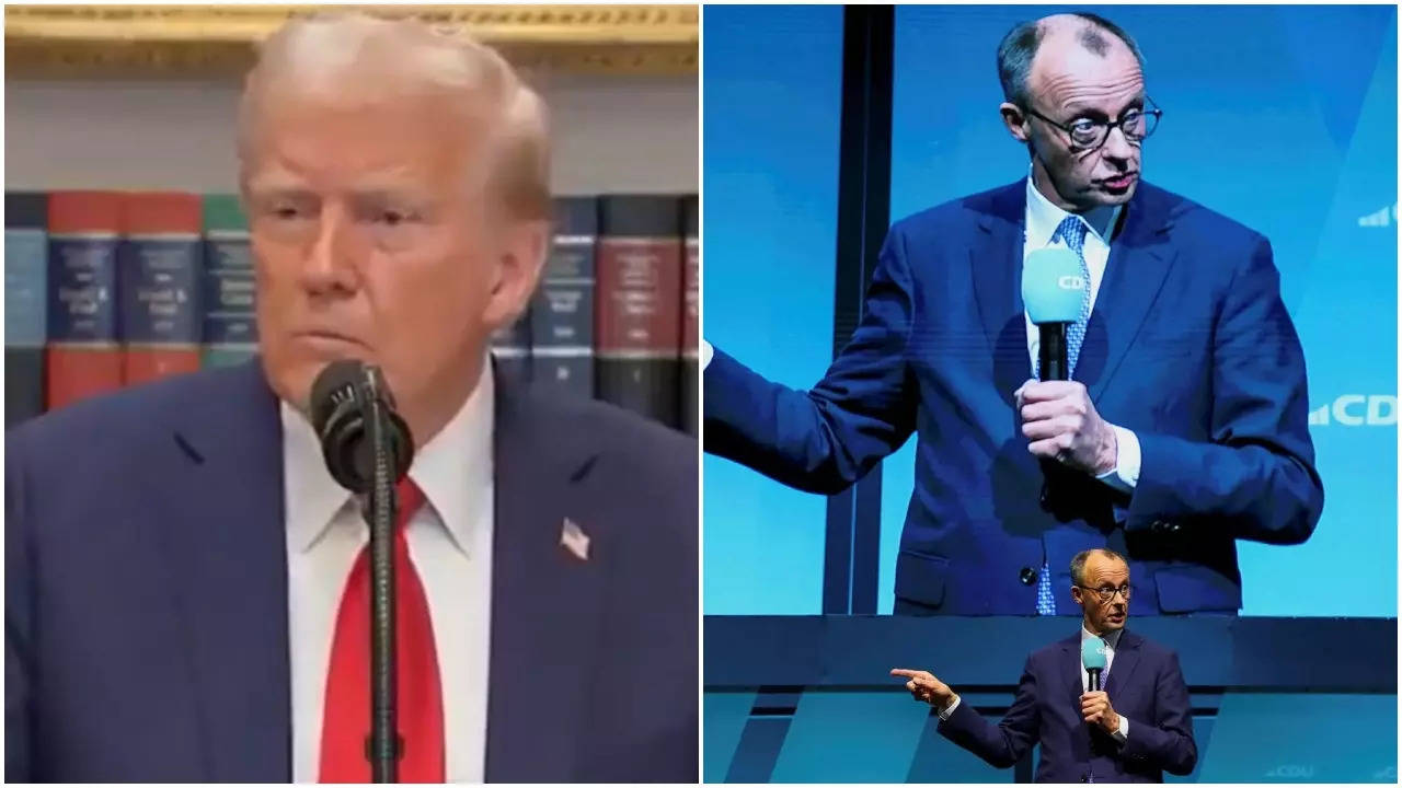 'People got tired of no common sense agendas': Trump congratulates Merz ...