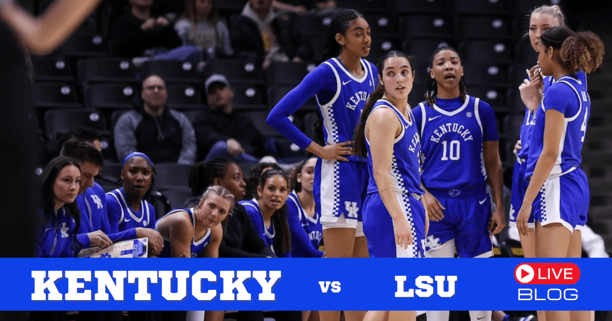 LIVE BLOG: No. 14 Kentucky WBB vs. No. 7 LSU