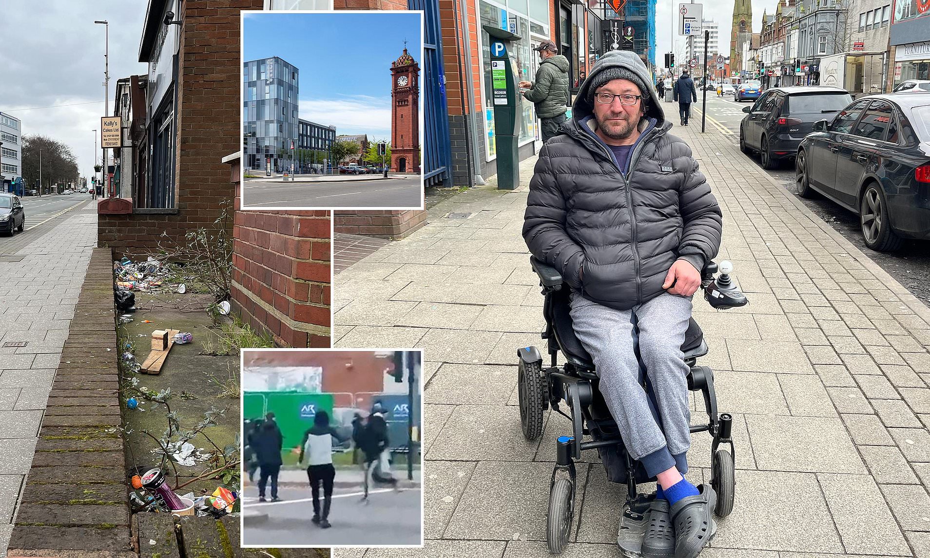 We don't feel safe at night - with people mugged on mobility scooters