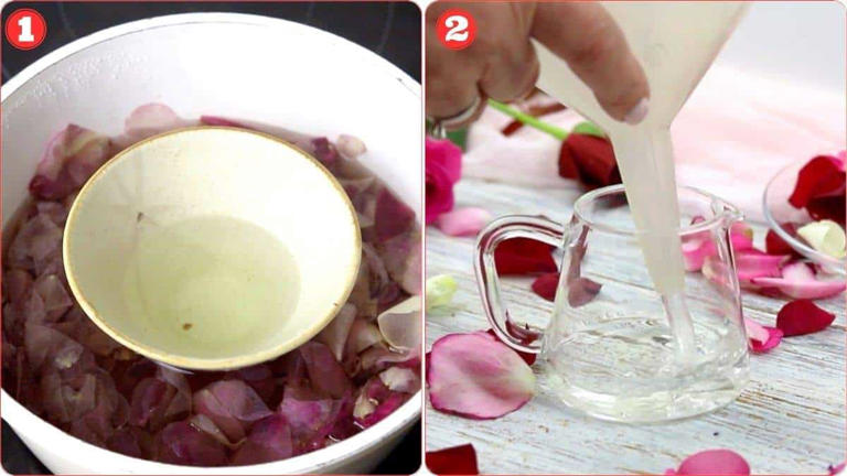 Homemade Rose Water