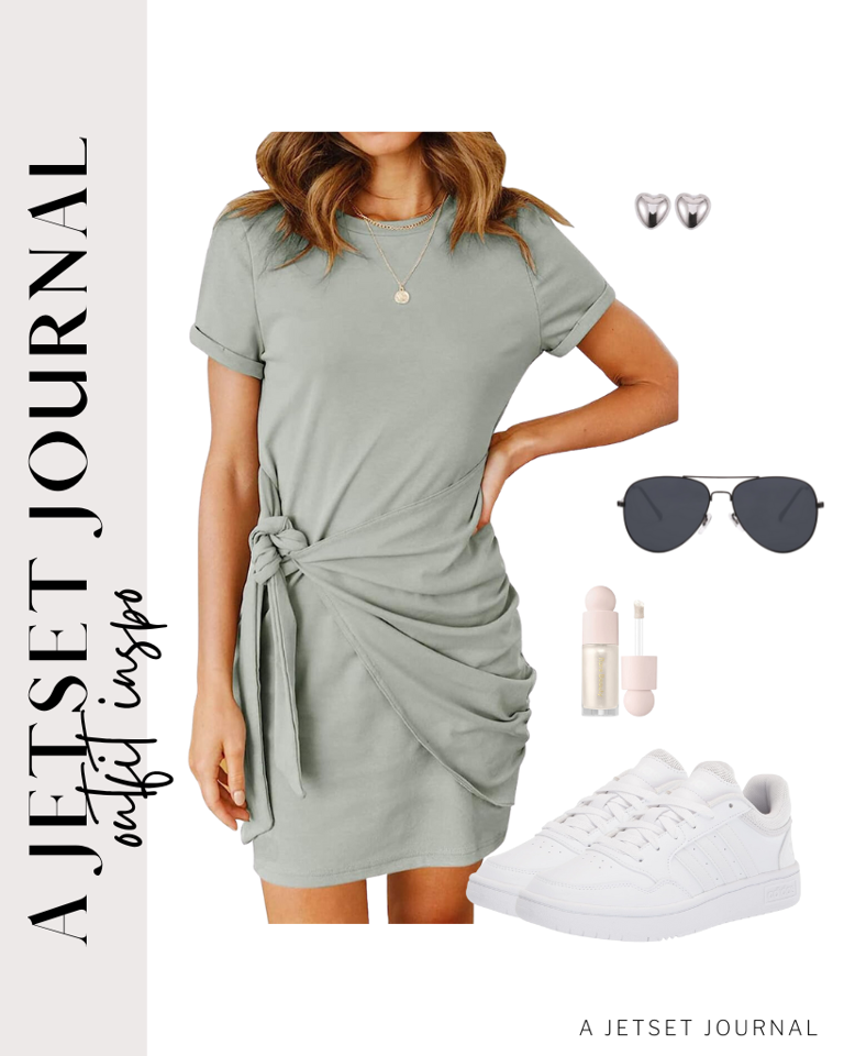 Dresses and White Sneakers: The Ultimate Spring Break Outfit Combo