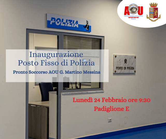Un posto fisso di polizia nel nuovo pronto soccorso del Policlinico