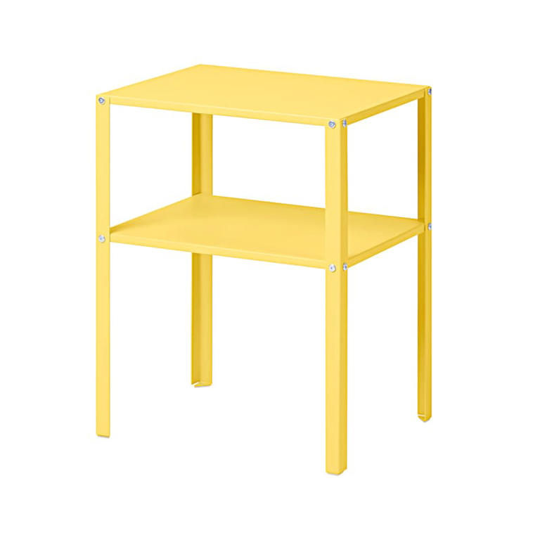 How I Turned Four $10 IKEA Nightstands Into a Colorful Custom Shelf (It ...