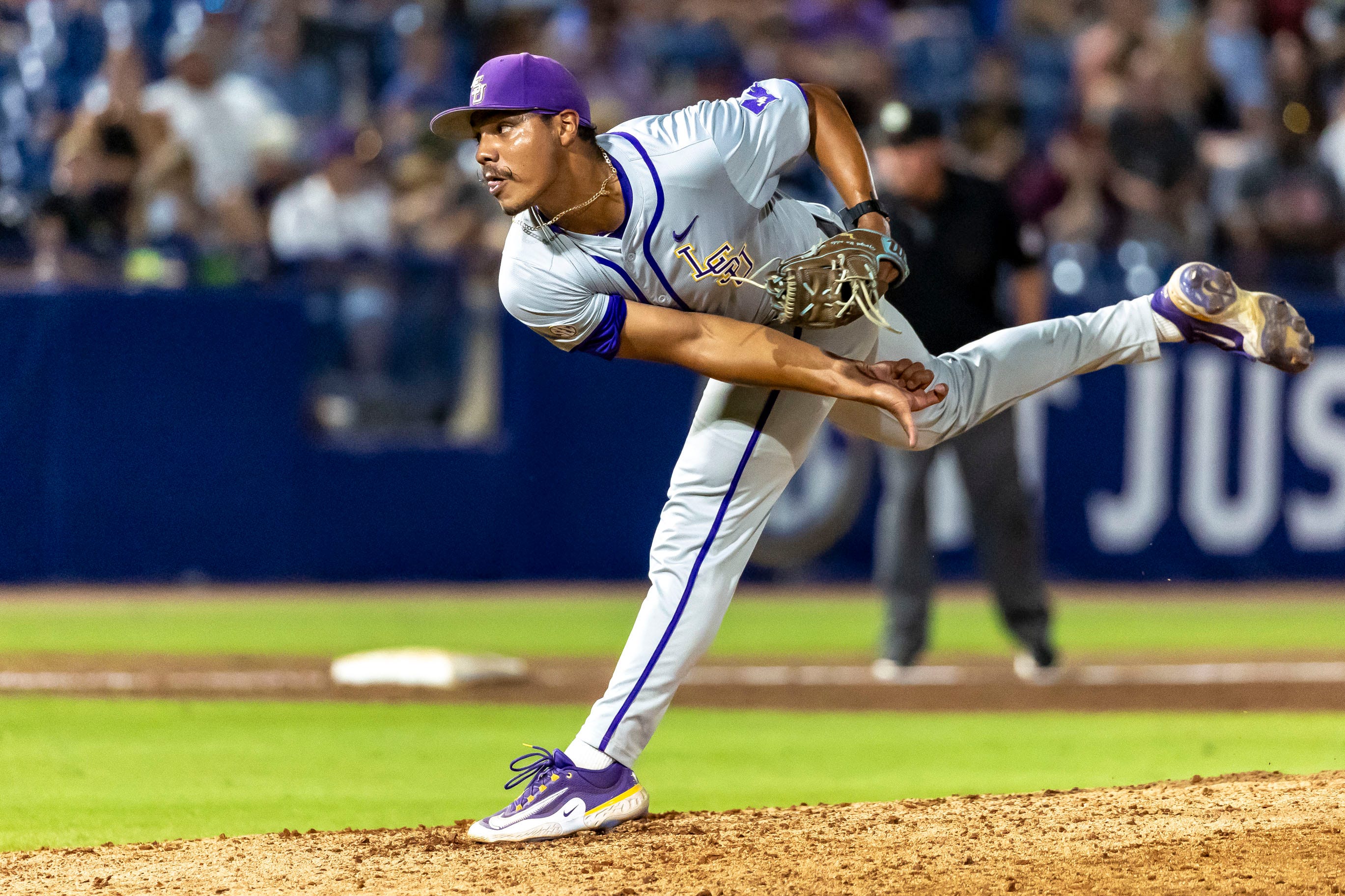 LSU baseball head coach Jay Johnson discusses first loss of the season