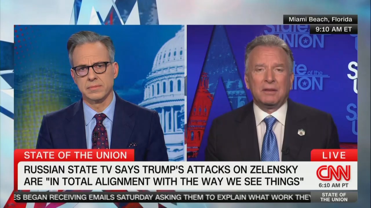 CNN’s Jake Tapper Confronts Top Trump Official With Stunning Clip of ...