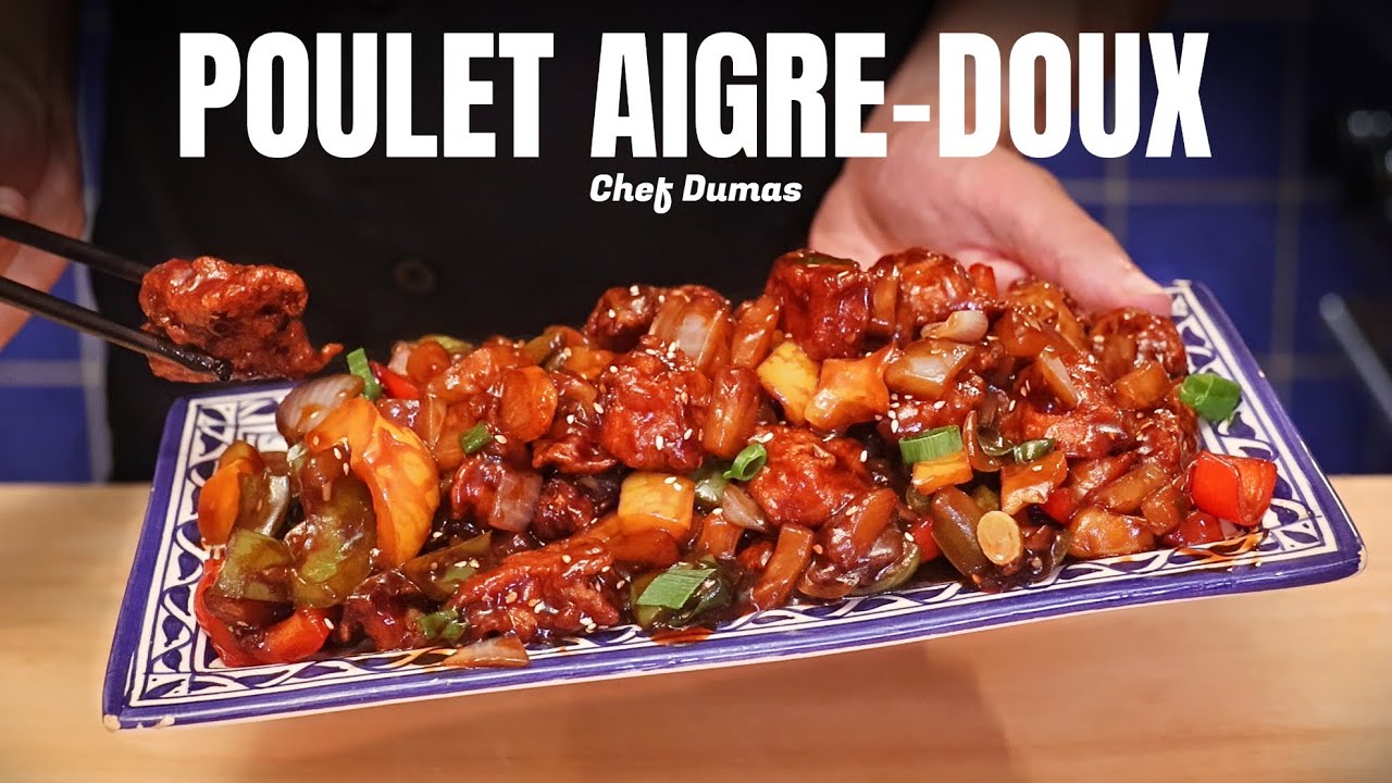 POULET AIGRE-DOUX | Une recette facile et rapide prête en 30 minutes ...