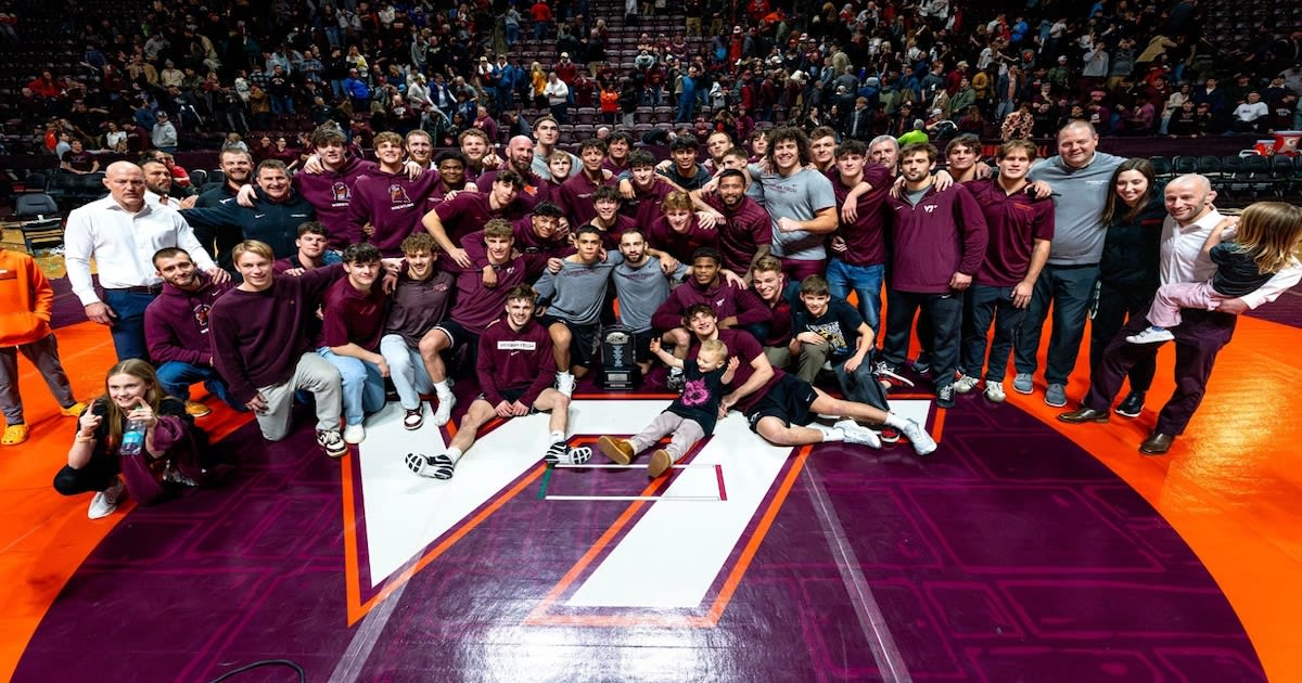 Tony Robie on Virginia Tech wrestling winning ACC regular season title ...