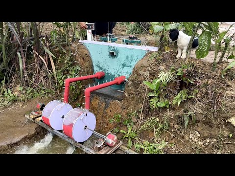 Construction Of Modern Two-Unit Mini Hydroelectric Power Plant / Free ...