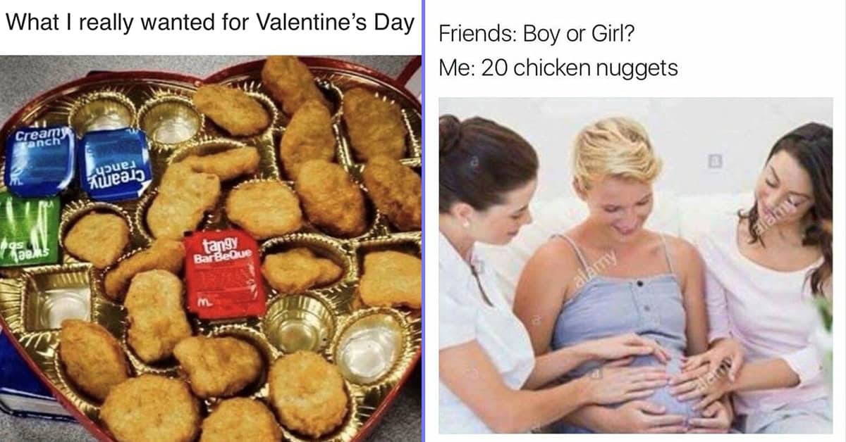 42 Funny Chicken Nugget Memes Fresh Out Of The Internet Fryer