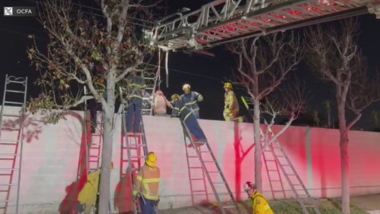 Man trapped between walls rescued by technical team in Westminster