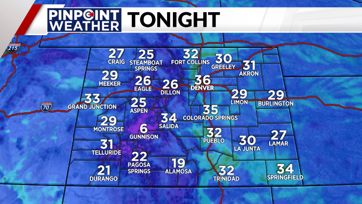 Denver weather: Sunny and dry week ahead
