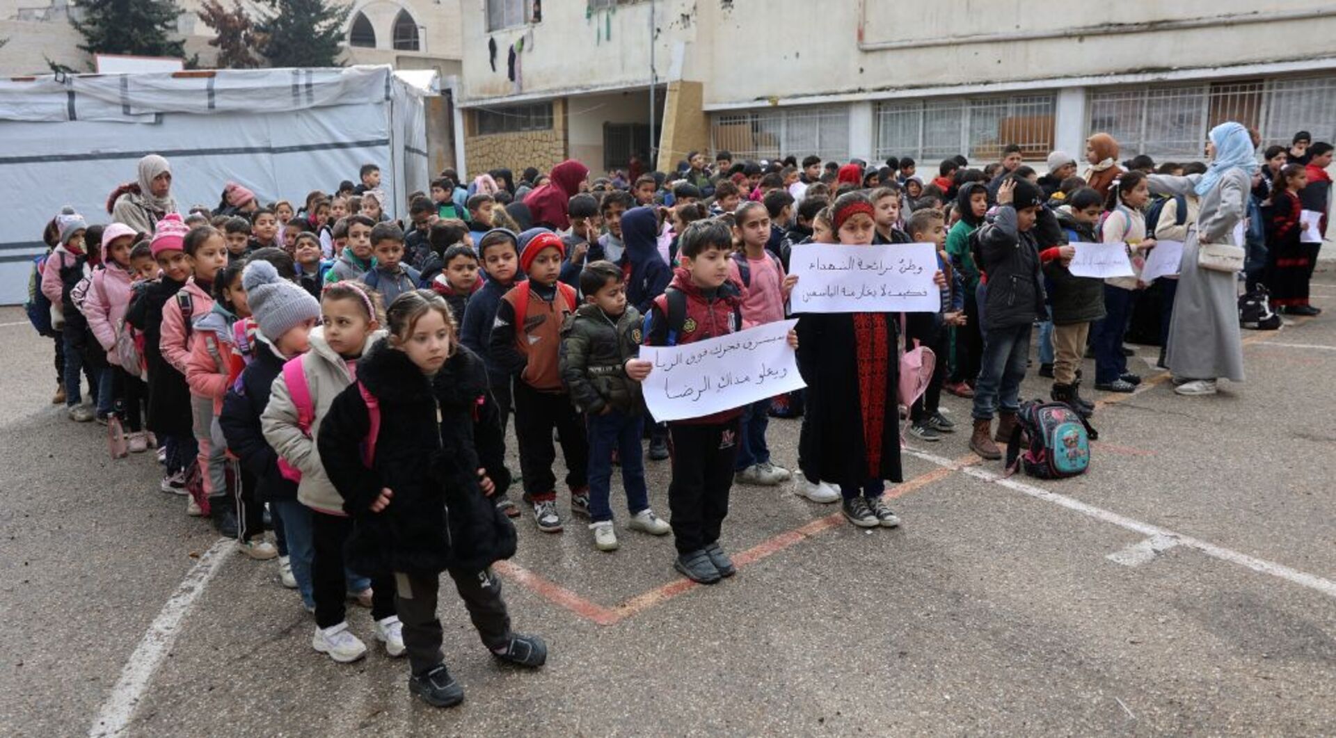 Gaza students return to school amid destruction, loss, as ceasefire ...