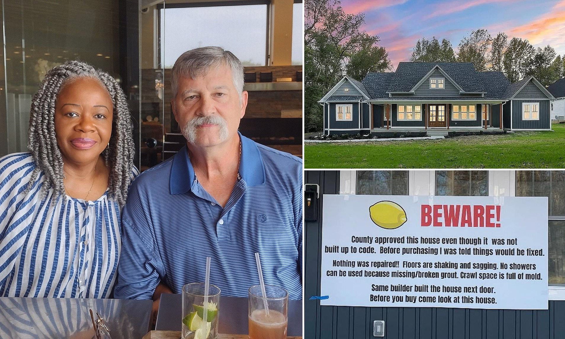 Virginia couple says home is unlivable as builder files lawsuit