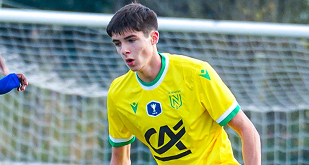 Nantes : Louis Leroux, le petit Canari qui commence à faire son nid