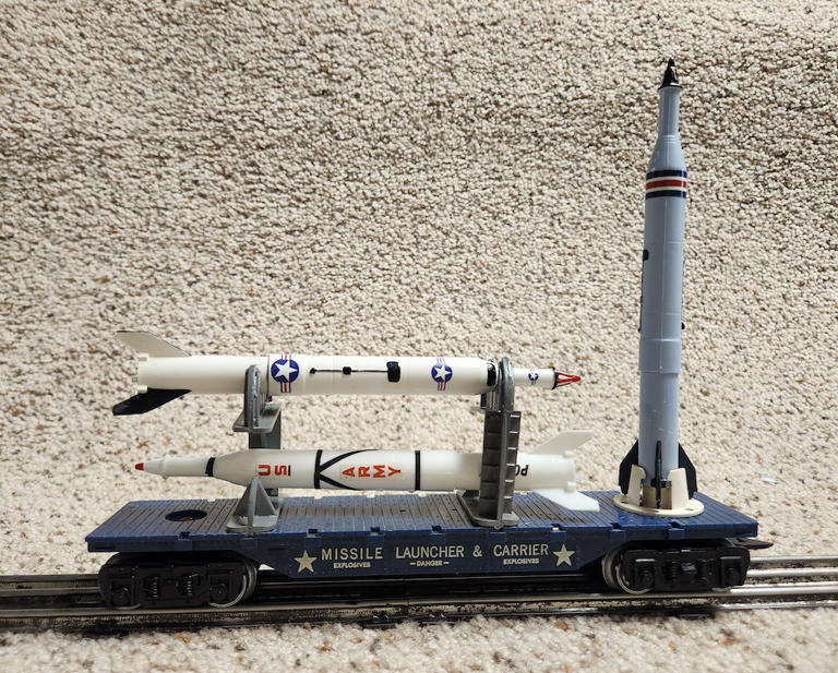 Make your own Marx Missile Launcher and Carrier car