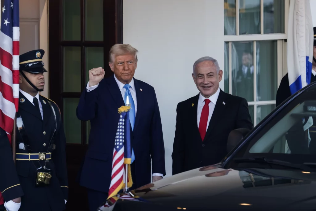 WATCH LIVE: President Trump and Prime Minister Netanyahu meet at White ...