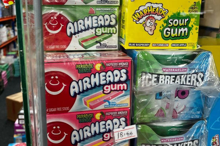 Dangerous, illegal sweets and drinks linked to cancer are on shop ...