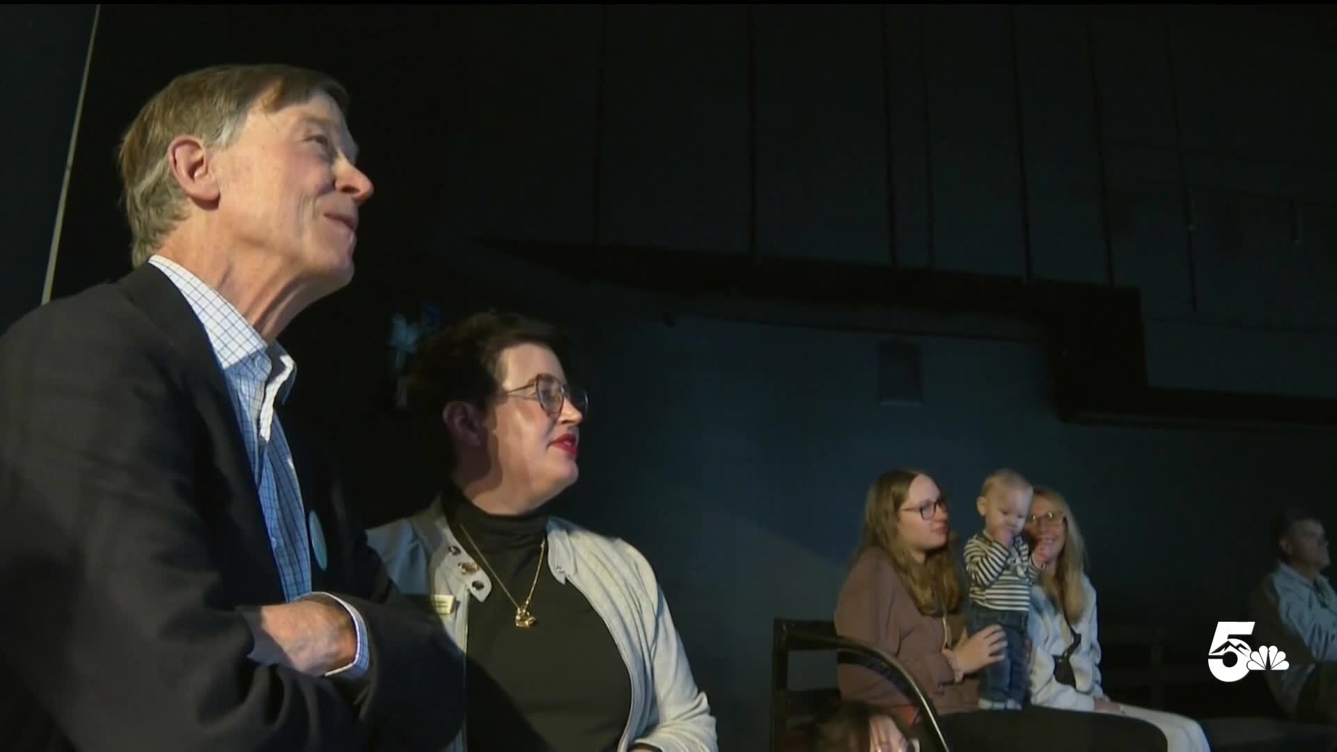 Senator John Hickenlooper visited the Space Foundation's New Discovery ...