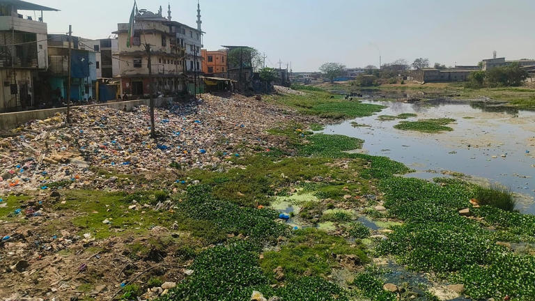 Thane: Pollution, Encroachments Turn Bhiwandi’s Kamvari River Into A Drain