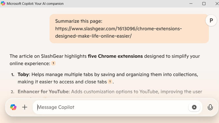 5 Ways Microsoft's CoPilot AI Extension For Chrome Is Actually Useful