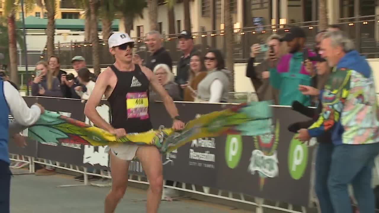 Publix Gasparilla Distance Classic half marathon winners talk to ABC ...