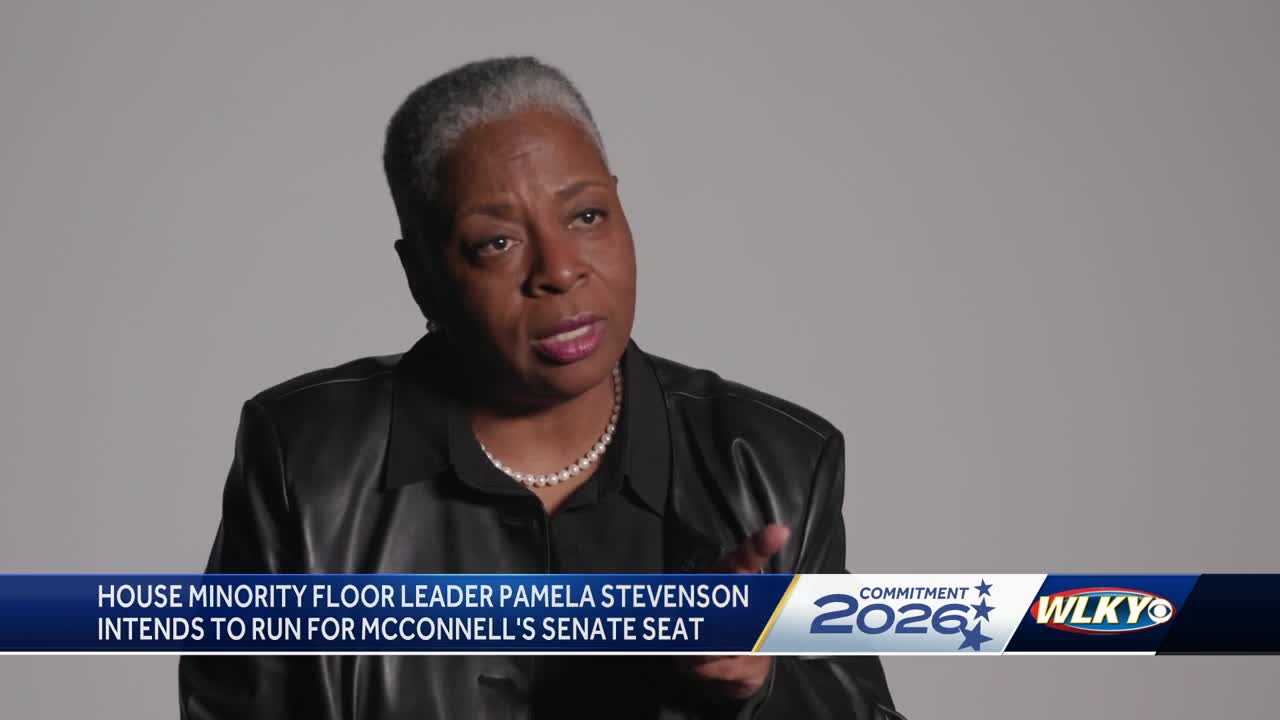 Top Democrat in Kentucky, Pamela Stevenson, running for McConnell's seat