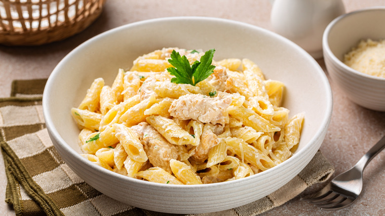 Give Basic Pasta A Bougie Makeover With One Garnish