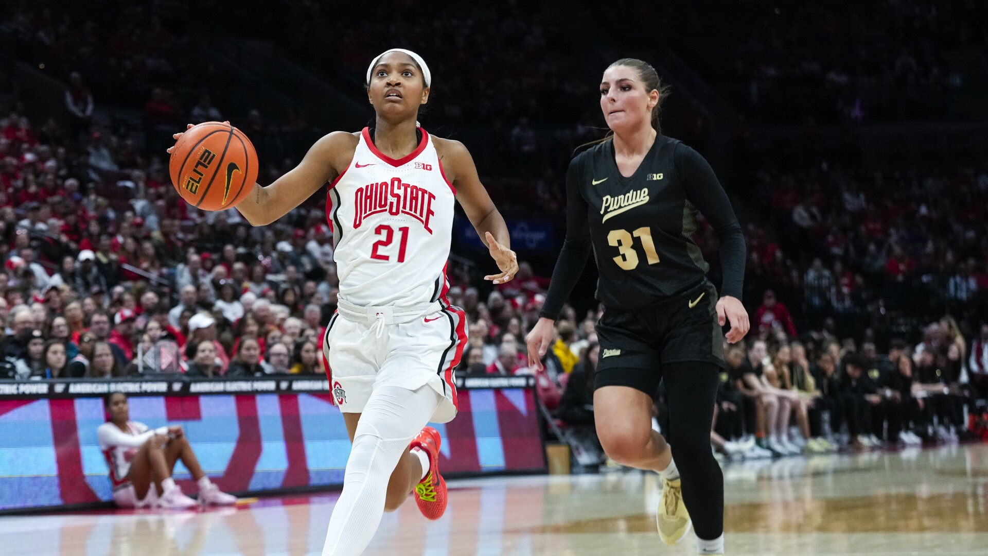 No. 8 Ohio State women cruise to a 98-46 win over Purdue
