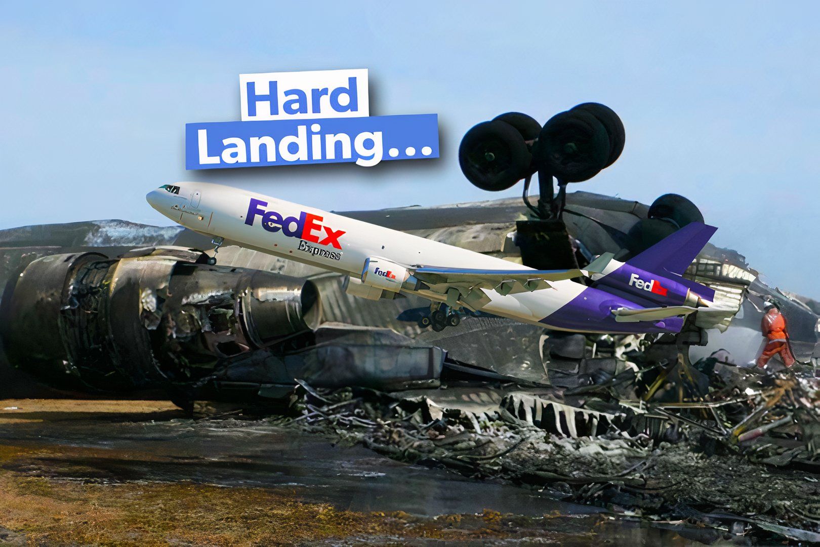 The Other Time A Plane Flipped Over: The Story Of FedEx Flight 80
