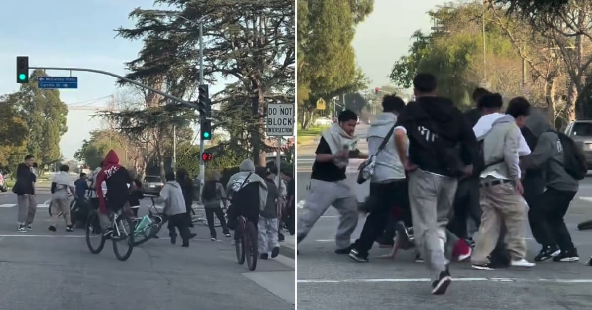 L.A. Man Gets Attacked By Teens on Bikes in Broad Daylight