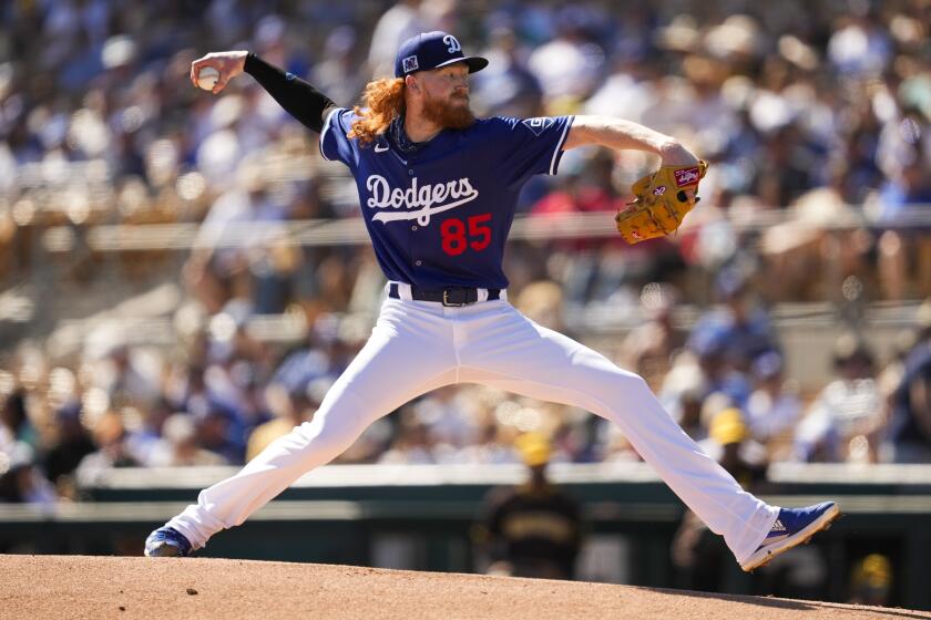 After near-death experience, Dustin May thrilled to be pitching: 'Like ...