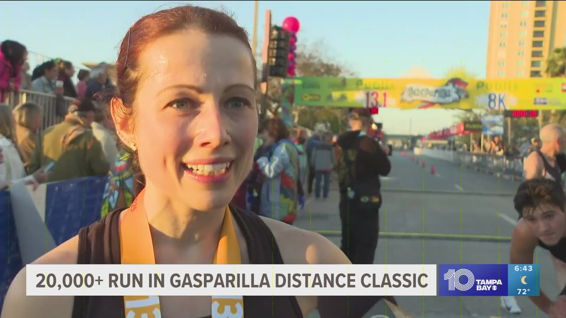 Thousands hit the streets for 48th annual Gasparilla Distance Classic
