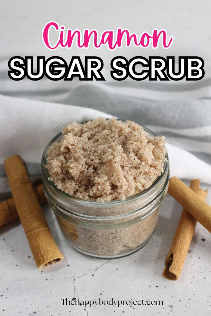 Sugar Body Scrub With Cinnamon