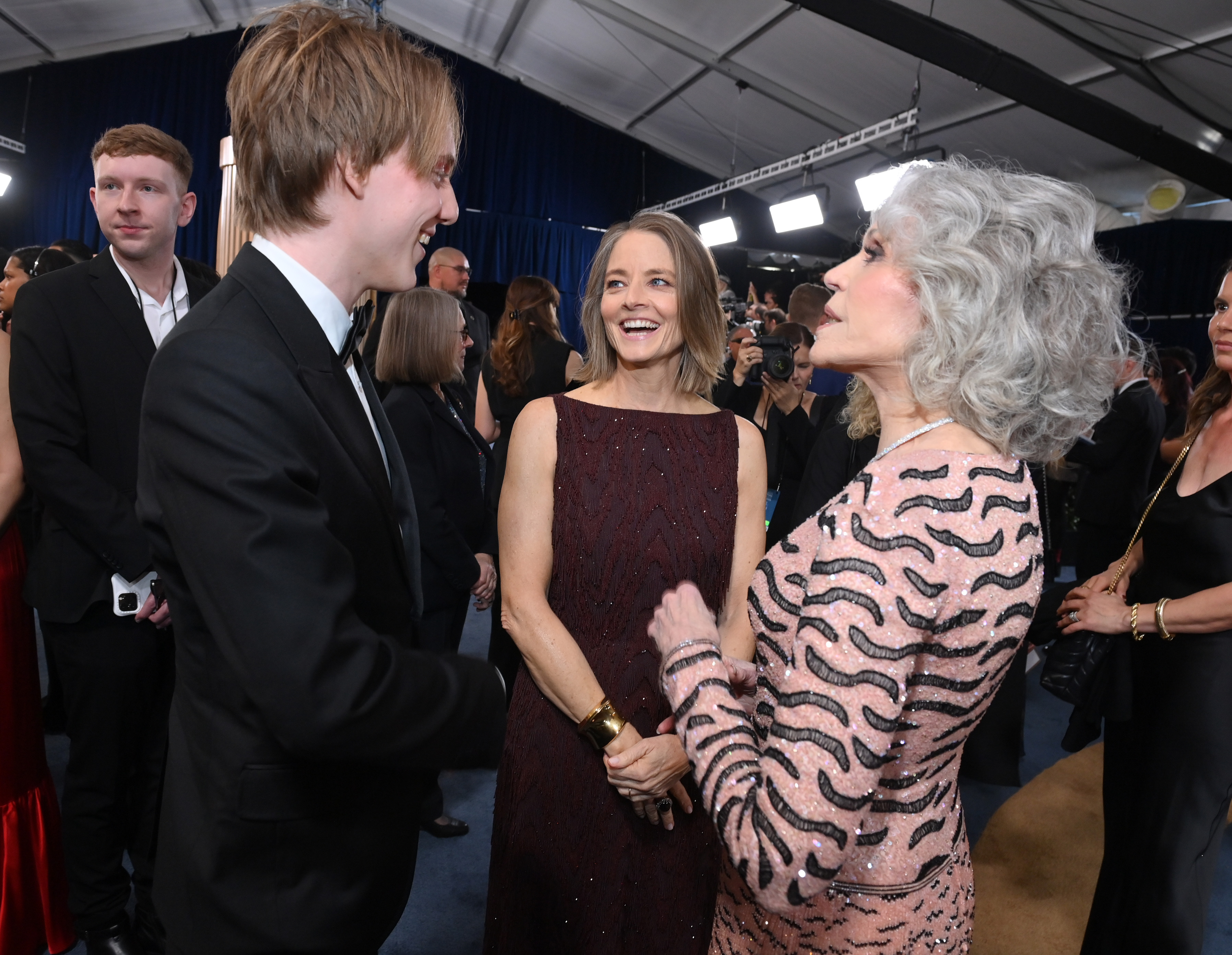 Jodie Foster’s son Charlie, 26, makes rare appearance at SAG Awards ...